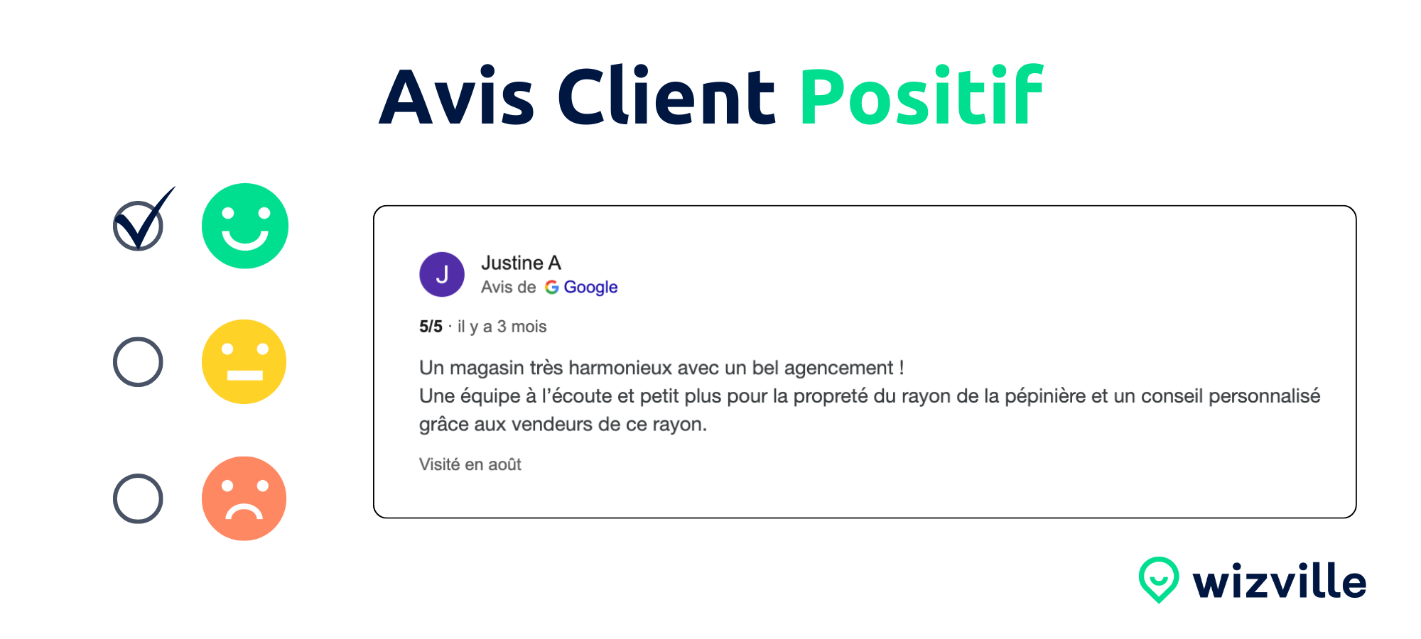 Avis client positif - Comment répondre aux avis positifs | Lexique WizVille